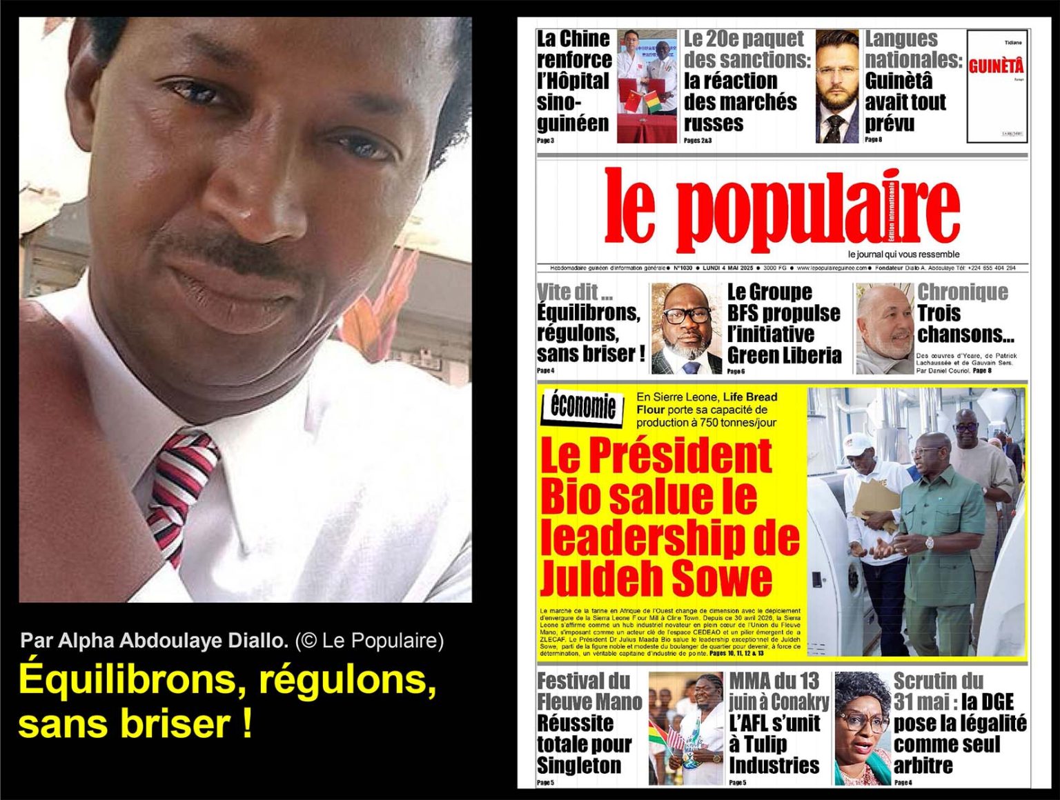 Équilibrons, régulons, sans briser ! - Le Populaire